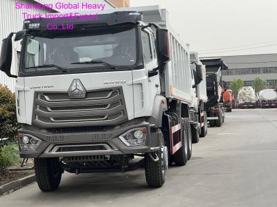 China Sinotruk HOWO NX Heavy Duty Dump Truck with Left/Right Hand Driving Air Suspension Seat and HW19710 Transmission for sale