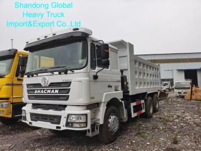 China Shacman F3000 Heavy Duty Dump Truck with U-shaped Cargo Body Air Conditioned Cabin and Fast Unloading for Mining and Construction for sale
