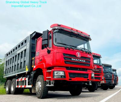China Shacman F3000 Heavy Duty Dump Truck with Weichai 380HP Engine FAST 12-speed Manual Transmission and Reinforced Chassis for sale