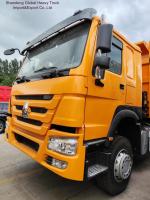 China New Sinotruk HOWO 6X4 Wheels Heavy Duty Dump Truck with 400 HP Engine and Left/Right Hand Driving for sale