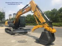 China 13.2ton Hydraulic Crawler Excavator with 0.32~0.61m3 Bucket Capacity and 93 kW Engine Power for sale