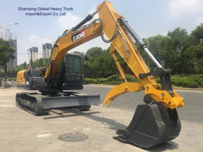 China 13.2ton Hydraulic Crawler Excavator with 0.32~0.61m3 Bucket Capacity and 93 kW Engine Power for sale
