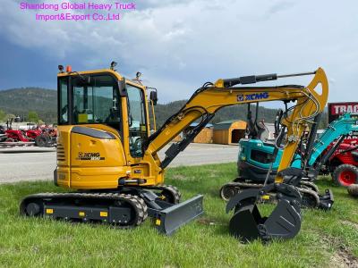 China XCMG XE35U 3.5-ton Mini Crawler Excavator with 0.06m3 Bucket Capacity and 15.4kw Power for sale