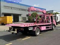 China New 12t Left-Hand Drive Boom Truck Crane with 360° Rotation and 7-9 Meters Lifting Height for sale