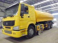China Square Type Oil Tanker Vehicle , 6x4 Water Transport Truck With Tank ZZ1257M4647C for sale