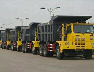 China 336 HP 70 Ton Mining Dump Truck With ZF8198 Steering Power Steering High Speed for sale