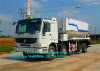 China Commercial 15 Ton MEMU MMU Mobile Explosive Mining Equipment , Hydraulic System Anfo Mixer Equipment for sale