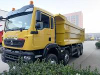 China New SINOTRUK HOWO TX 8x4 Dump Truck with 420 HP Engine and 30-40 Tons Loading Capacity for sale
