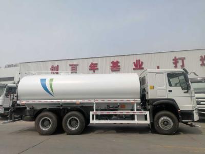 China Sinotruk HOWO 6×4 Drive Water Tank Truck with 30 cbm Capacity and Stainless Steel Tank for Municipal Services for sale