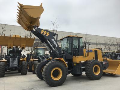 China XCMG ZL50GN 5.5t Rated Load Wheel Loader with 162kW Rated Power and Rock Bucket for Construction for sale