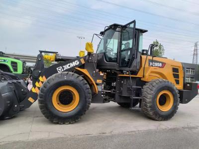 China XCMG XC958 Wheel Loader with 5 Ton Rated Load 3m3 Bucket Capacity and 162kw Engine Power for sale