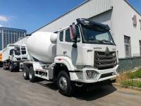 China New Sinotruk HOWO 8X4 Concrete Mixer Truck with >400hp Maximum Horsepower and Euro 2/3 Emission Standard for sale