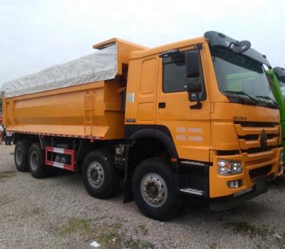 China Sinotruk Howo 50 Ton Dump Truck / 8x4 Tipper Truck With HW76 Cabin One Sleeper for sale