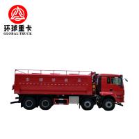 China Durable Fracturing Sand Tanker Dump Truck with Euro 2 Emission Standard and 1697L/Min Maximum Plunger Pump Displacement for sale