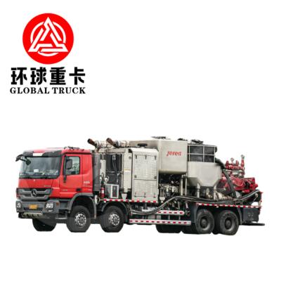 China Shacman 2500HP Oilfield Fracturing Truck with Euro 6 Emission Standard and Manual Transmission for High-Pressure Well Stimulation for sale