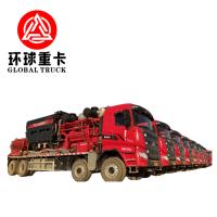 China Heavy Duty 8×6 Fracturing Sand Tanker with Euro 6 Emission Standard and 1697L/Min Maximum Plunger Pump Displacement for sale