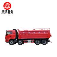 China Euro 6 Shacman 8×4 Fracturing Sand Tanker Lorry with 20,000L Tank Volume for Oilfield Stimulation for sale