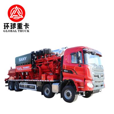 China XYLC2500 8×6 Oilfield Fracturing Truck with 2500 HP and 15,000 psi Pressure for Unconventional Oil and Gas Extraction for sale