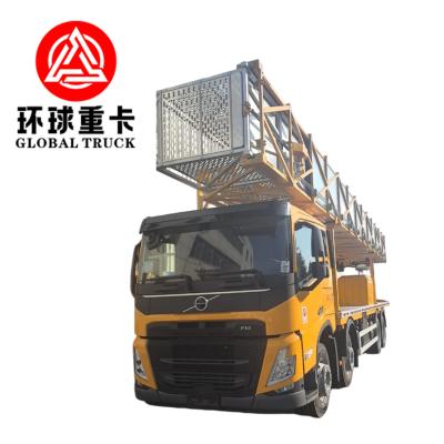China 2026 Brand New Bridge Inspection Truck with 14m-16m Working Height, Euro 4/2/5/6 Emission Standard, and HOWO 6x4 Chassis for Ethiopia for sale