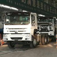 China German ZF Steering Custom Tractor Trailer Truck Truck 6x4 10 Wheeler 400L OIL TANK: for sale