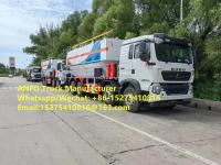 China Эрдэнэт Тавантолгой 15T on-site mixing and charging machine ANFO explosive truck Emulsion Blasting mobile explosive Manufacturing Unit Монголын нүүрсний төмрийн уурхайн тэсэлгээний үйлчилгээ MEMU MMU for sale