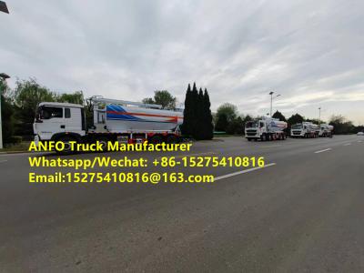 China Cheaper price Top 1 Эрдэнэт Тавантолгой 15/20/25T газар дээр нь холих, цэнэглэх машин ANFO тэсрэх бодисын ачааны машин Эмульс Монголын нүүрсний төмрийн хүдрийн уурхайн тэсэлгээний үйлчилгээ MMU for sale