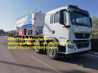China Cheaper price High quality Эрдэнэт Тавантолгой 15/20/25T газар дээр нь холих, цэнэглэх машин ANFO тэсрэх бодисын ачааны машин Эмульс Монголын нүүрсний төмрийн хүдрийн уурхайн тэсэлгээний үйлчилгээ MMU for sale
