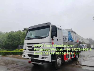 China HOWO 10/15/20/30T BCLH-10 машина для смешивания и загрузки гранулированного аммонийного взрывчатого вещества ANFO, услуги по взрывным работам, мобильный цех по производству взрывчатых веществ MEMU MMU for sale