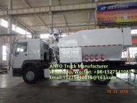 China HOWO 10/15/20/30T BCLH-10 машина для смешивания и загрузки гранулированного аммонийного взрывчатого вещества ANFO, услуги по взрывным работам, мобильный цех по производству взрывчатых веществ MEMU MMU for sale