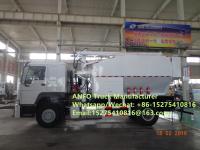 China Hot selling HOWO 10/15/20/30T BCLH-10 on-site mixing and charging machine granular ammonium explosive ANFO Truck Emulsion Blasting Drilling service mobile explosive Manufacturing Unit MEMU MMU for sale