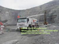 China Customized HOWO 10/15/20/30T BCLH-10 on-site mixing and charging machine granular ammonium explosive ANFO Truck Emulsion Blasting Drilling service mobile explosive Manufacturing Unit MEMU MMU for sale