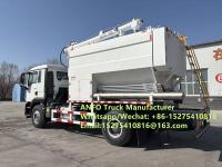 China High cost performance HOWO 10/15/20/30T on-site mixing and charging granular ammonium explosive ANFO Truck Emulsion Blasting service Drilling Zambia/Zimbabwe/Tanzania/Ghana/Guinea/Namibia/Guyana for sale