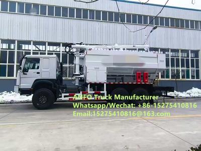 China Competitive Brand new HOWO 10/15/20/30T on-site mixing and charging granular ammonium bulk explosives ANFO Truck Emulsion Blasting service Drilling Zambia/Zimbabwe/Tanzania/Ghana/Guinea/Namibia/Guyana for sale