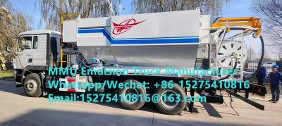 China High cost effective Customized TREAD 15/20/25/30Ton mixing and charging emulsion Bulk ANFO Trucks mobile explosive Manufacturing Unit Монгол НЭГ DRC PERU GHANA ZIMBABWE Mining Blasting Service MMU for sale
