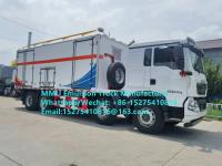 China High cost effective HOWO 15T GLOBAL-BCRH-15 on-site mixing and charging emulsion truck bulk explosive loading truck Mongolia Mining Blast service Kazakhstan Uzbekistan Indonesia Congo DRC GUINEE MMU for sale