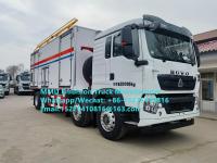 China Good quality smart HOWO 15T BCRH-15 on-site mixing and charging emulsion truck bulk explosive loading truck Mongolia Mining Blast service Kazakhstan Uzbekistan Indonesia Congo DRC GUINEE Tanzania MMU for sale