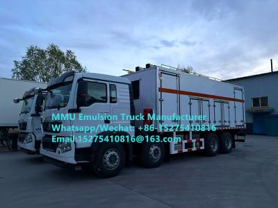 China SAFER, MORE SUSTAINABLE OUTCOMES  20/25/30TON EMULSION-BASED BULK EXPLOSIVES TRUCK VEHICLE FOR WET OR DRY BLASTHOLES MONGOLIA, KAZAKHSTAN, UZBEKISTAN, INDONESIA, CONGO DRC, ZAMBIA, TANZANIA, GUINEA for sale