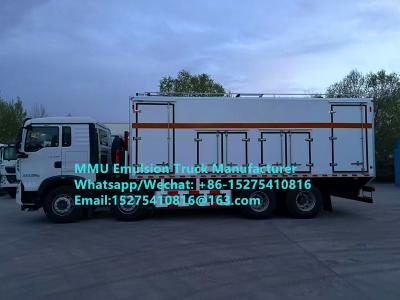 China HOWO 20/25/30TON EMULSION-BASED BULK EXPLOSIVES TRUCK VEHICLE FOR WET OR DRY BLASTHOLES DELIVERING HIGH VOLUMES OF EMULSION-BASED EXPLOSIVES EFFICIENTLY AND SAFELY for sale