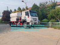 China LARGE OFF-ROAD PAYLOAD BRAND NEW HOWO 20/25TON MIXING AND CHARGING EMULSION BULKMASTER EXPLOSIVES VEHICLE FOR WET OR DRY BLASTHOLES FOR PRECISION LOADING AND REAL-TIME BLAST DATA for sale