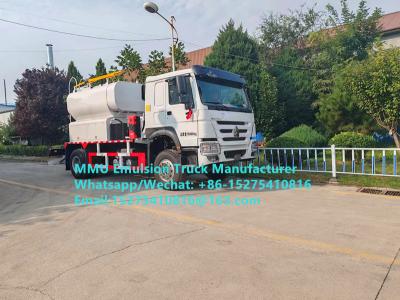 China LARGE OFF-ROAD PAYLOAD BRAND NEW HOWO 20/25TON MIXING AND CHARGING EMULSION BULKMASTER EXPLOSIVES VEHICLE FOR WET OR DRY BLASTHOLES FOR PRECISION LOADING AND REAL-TIME BLAST DATA for sale