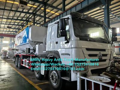 China Reliable quality mixing and charging multi-functional heavy ammonium oil explosives Truck 15/20/25Ton Heavy Emulsion ANFO Truck Russia/Kazakhstan/Uzbekistan/Indonesia/Guinea Mining Blasting Service for sale