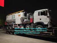 China Bulk Truck mixing and charging multi-functional heavy ammonium oil explosives Truck 15/20/25Ton Heavy Emulsion ANFO Truck Russia/Kazakhstan/Uzbekistan/Indonesia/Guinea Mining Blasting Service for sale