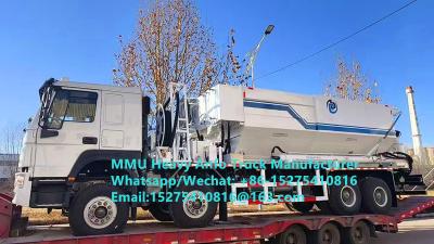 China Bulk Truck mixing and charging multi-functional heavy ammonium oil explosives Truck 15/20/25Ton Heavy Emulsion ANFO Truck Russia/Kazakhstan/Uzbekistan/Indonesia/Guinea Mining Blasting Service for sale