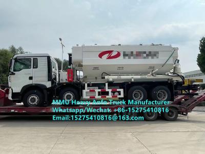 China Intelligent HOWO mixing and charging multi-functional heavy ammonium oil explosives Truck 15/20/25Ton Heavy Emulsion ANFO Truck Zambia/Zimbabwe/Tanzania/Ghana/Guinea/Peru Mining Blasting Service for sale