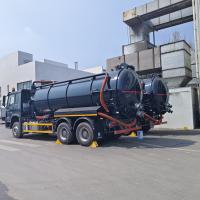 China HOWO 15CBM Vacuum Sewage Suction Truck with 6*4 Drive Wheel and 251-350hp Horsepower for Septic Tank Cleaning for sale