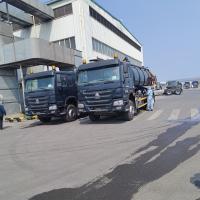 China HOWO 15CBM Vacuum Sewage Suction Truck with 6×4 Drive Type and Hydraulic Tipping Discharge for Septic Tank Cleaning for sale