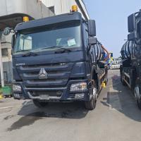 China HOWO 15CBM Vacuum Sewage Suction Truck with 6×4 Drive Type and 266HP Engine Power for Municipal and Industrial Waste Cleaning for sale