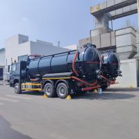 China HOWO 15CBM Vacuum Sewage Suction Truck with 6×4 Drive and 336HP Engine for Septic Tank Cleaning and Industrial Waste for sale
