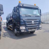 China HOWO 15CBM Vacuum Sewage Suction Truck with 371hp Horsepower and 6×4 Drive Wheel for Industrial Waste Cleaning for sale