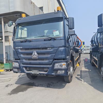 China HOWO 15CBM Vacuum Sewage Suction Truck with 6×4 Drive and 336HP Engine for Septic Tank Cleaning and Industrial Waste for sale